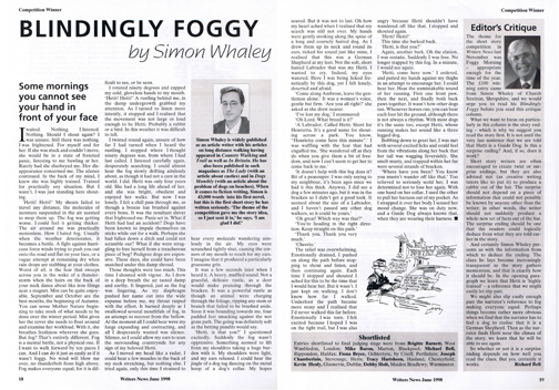 Blindingly Foggy by Simon Whaley – SIMON WHALEY