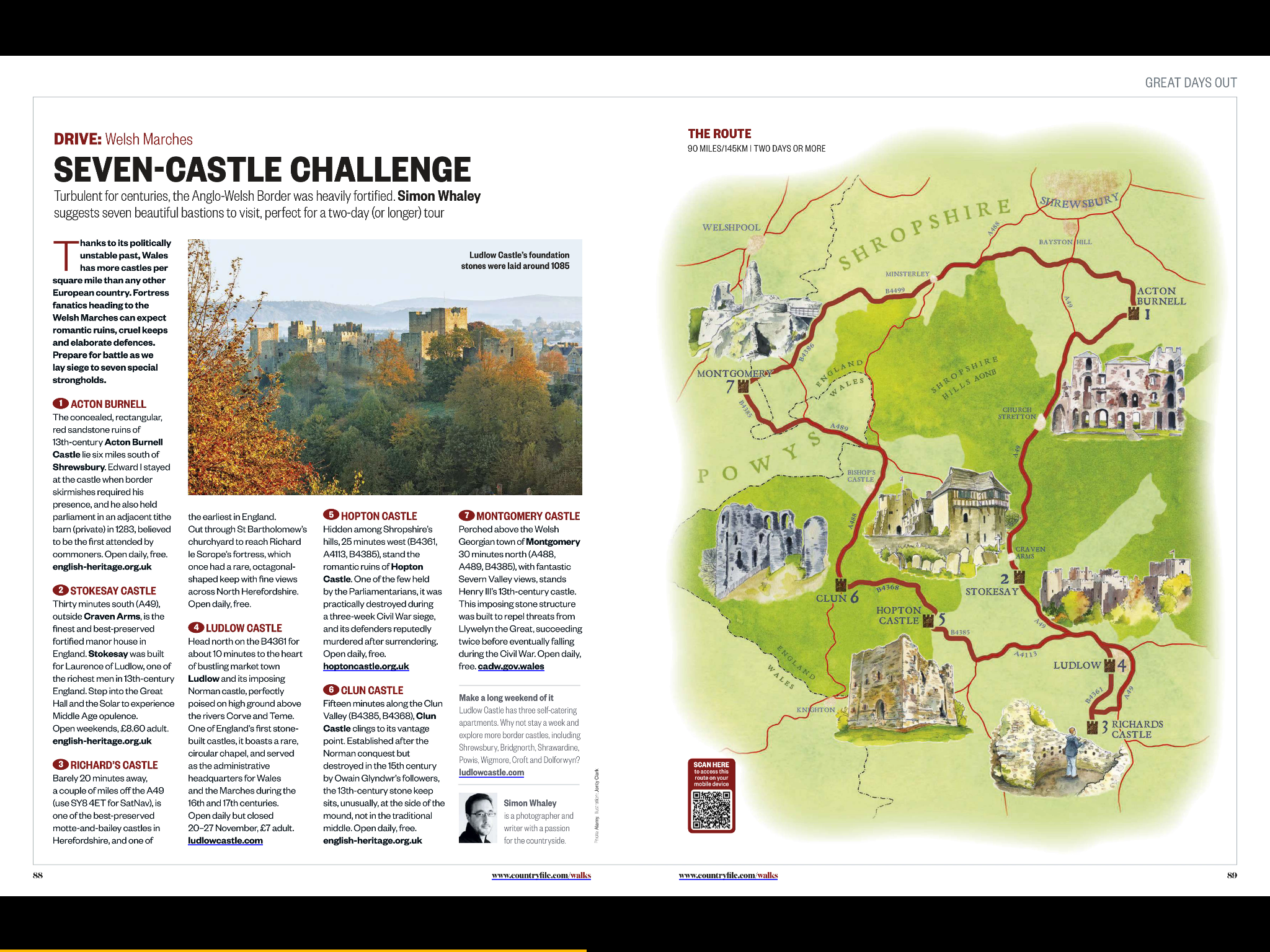 Welsh Border Seven Castle Challenge – SIMON WHALEY