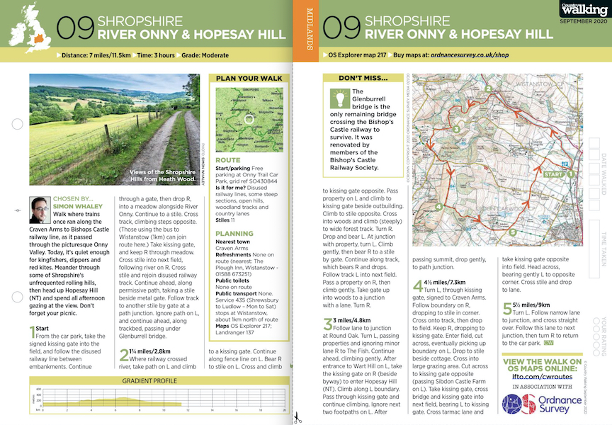 River Onny and Hopesay Hill – SIMON WHALEY