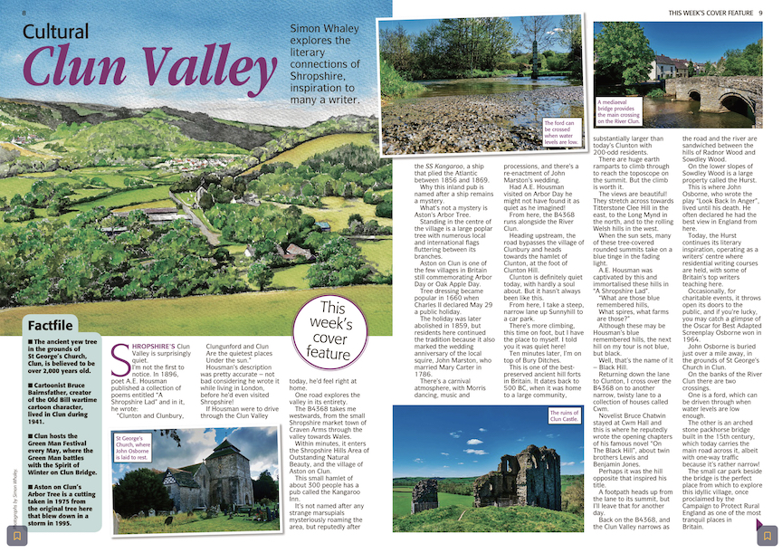 The Cultural Clun Valley – SIMON WHALEY