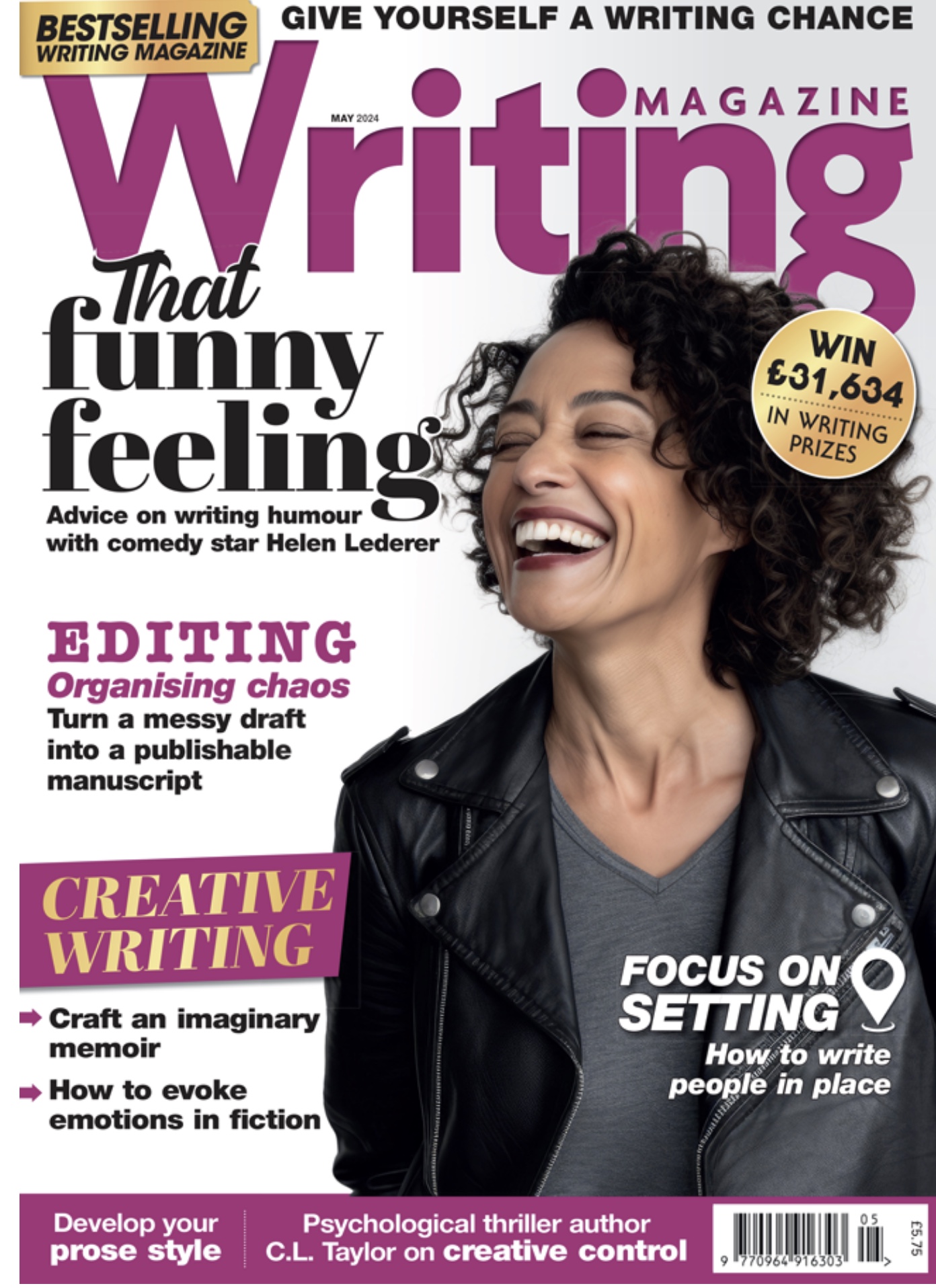 Writing Magazine May 2024 – SIMON WHALEY